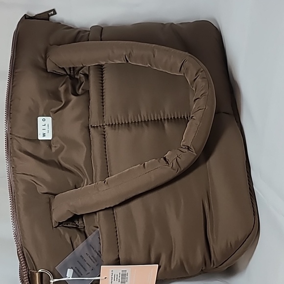 Bags | Wilo The Label Front Pocket Travel Tote With Shoulder Strap In ...